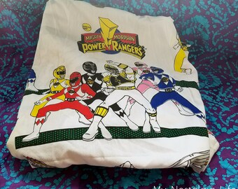 Power rangers fabric | Etsy