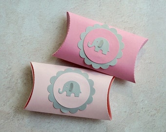 Elephant favor box | Etsy