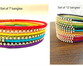 Rainbow bracelet | Etsy