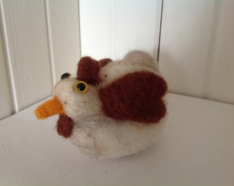 Needle felt chicken | Etsy