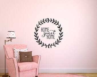 Home quote decal | Etsy