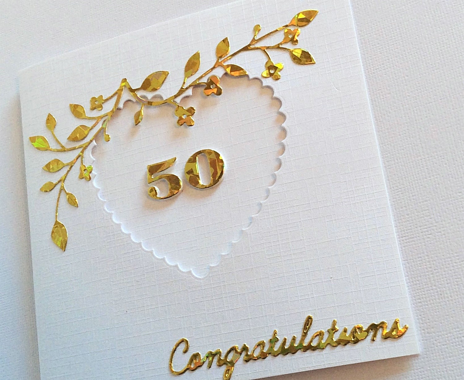 Golden Wedding Anniversary 50th Anniversary Card Wife golden-wedding-anniversary-50th-anniversary-card-wife