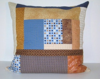 Patchwork pillow | Etsy