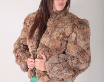 Vintage fur coat | Etsy