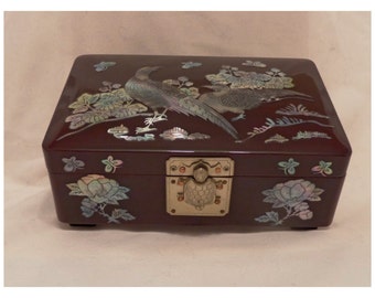 Asian jewelry box | Etsy