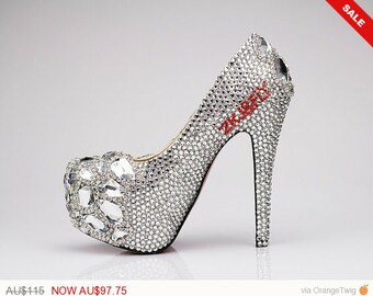 Crystal pumps | Etsy