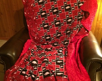 Razorback quilt | Etsy