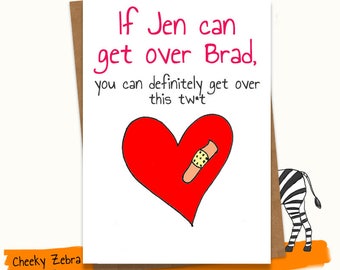 Break up card | Etsy