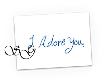 I adore you | Etsy