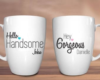 His and hers mugs | Etsy