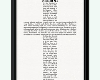 Psalm 91 | Etsy