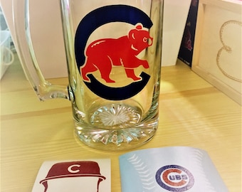 Chicago cubs decal | Etsy