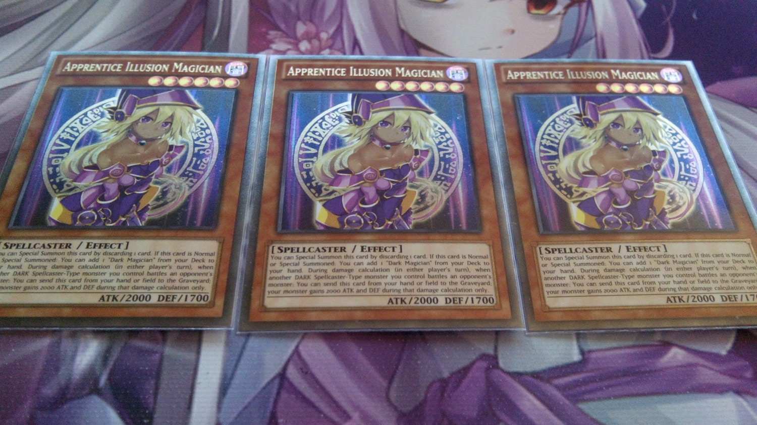 3 x Apprentice Illusion Magician Alternate Art ULTRA RARE