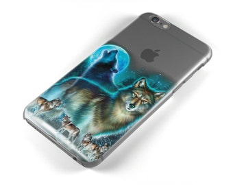 Wolf iphone case | Etsy