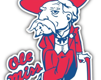 Ole miss decal | Etsy