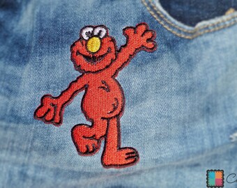 Elmo iron on | Etsy
