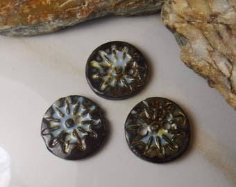 Porcelain buttons | Etsy