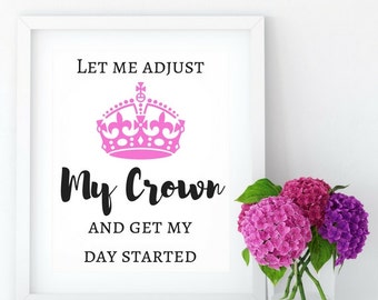 Adjust my crown | Etsy