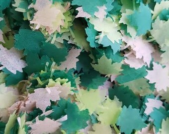 Leaf confetti | Etsy