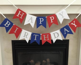 Patriotic banner | Etsy