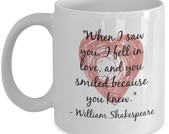 Shakespeare mug | Etsy