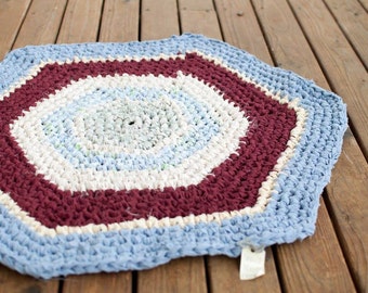 Hexagonal rug | Etsy