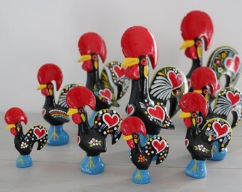 Portuguese rooster | Etsy