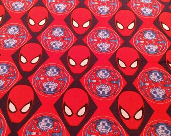 Spiderman fabric | Etsy