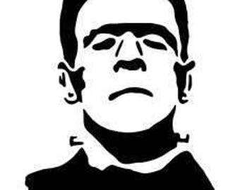 Frankenstein decal | Etsy