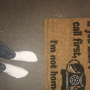 Funny & rude doormats Art you can wipe your by DamnGoodDoormats