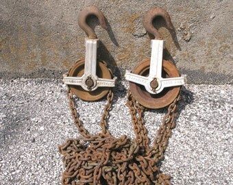 Vintage pulley | Etsy