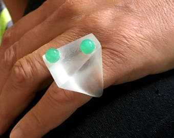 Plexiglass ring | Etsy