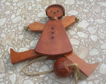 Pull string puppet | Etsy