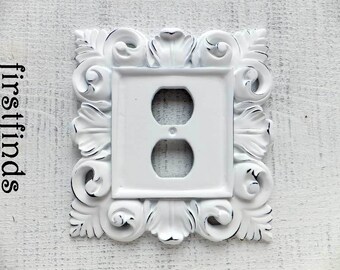 Wood outlet cover | Etsy