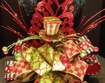 Top hat tree topper | Etsy