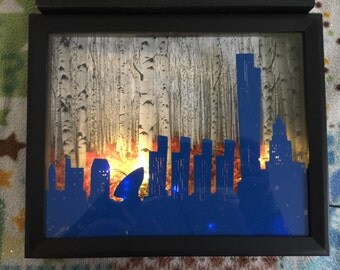 Shadow box light | Etsy