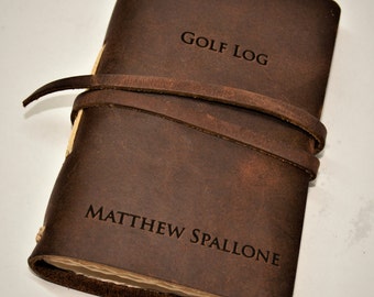 Pilots Log Laser Engraved Personalized Diary Notebook