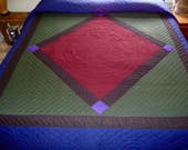 Patchwork quilt | Etsy