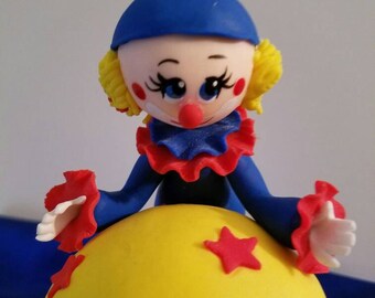 Clown cake toppers | Etsy