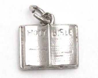 Holy bible charm | Etsy