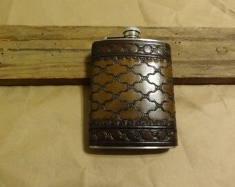 Western flask | Etsy
