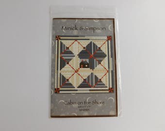 Coastal Lily Quilt Pattern by Minick and Simpson