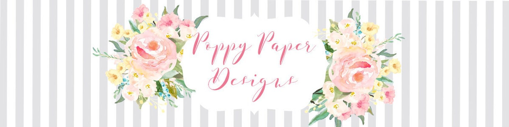 Unique and custom paper products for any by PoppyPaperDesigns