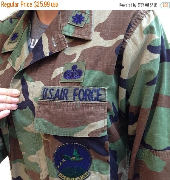 VINTAGE Space Command Field Jacket US Air Force by DerBayzVintage