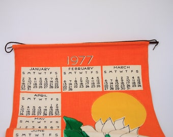 1977 calendar | Etsy
