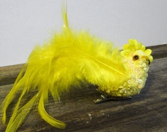 Yellow bird | Etsy