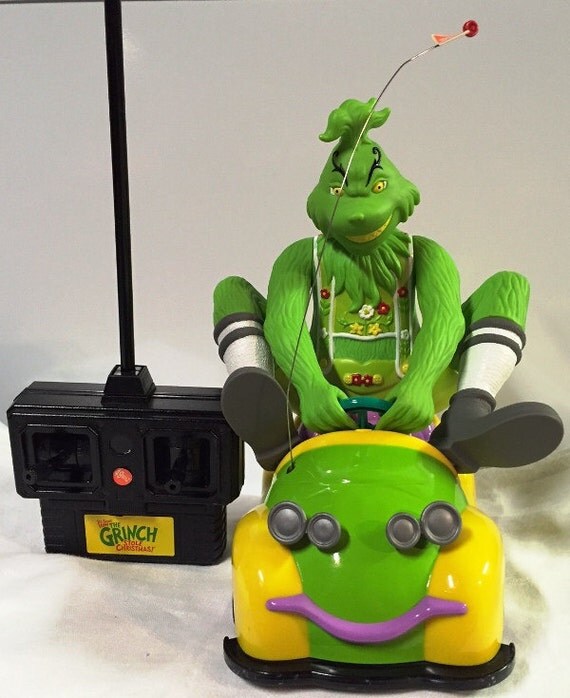 Vintage RC Grinch Getaway Car Radio Shack Mint Condition