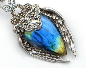 Angel necklace | Etsy