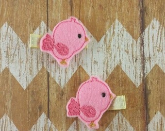 Bird hair clip | Etsy