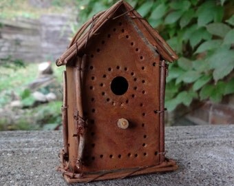 Twig birdhouse | Etsy